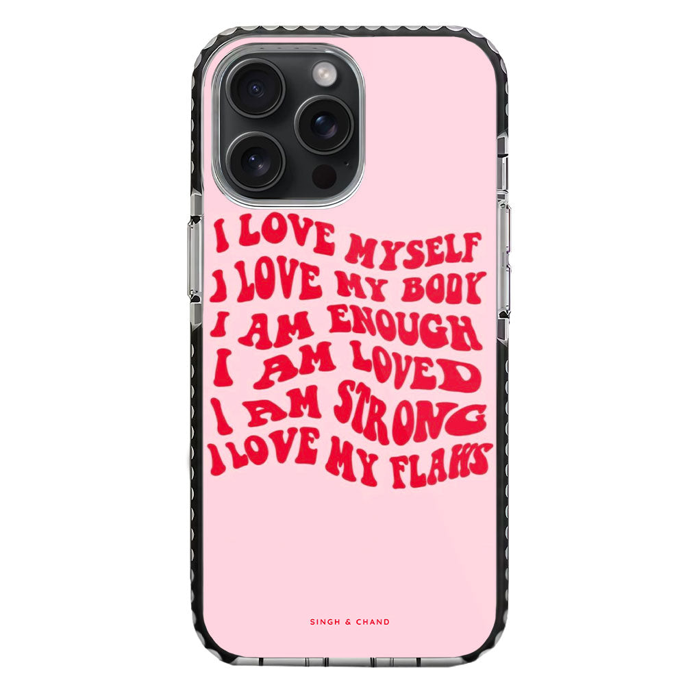 Positive Affirmations iPhone 15 Pro Max Stride Phone Case